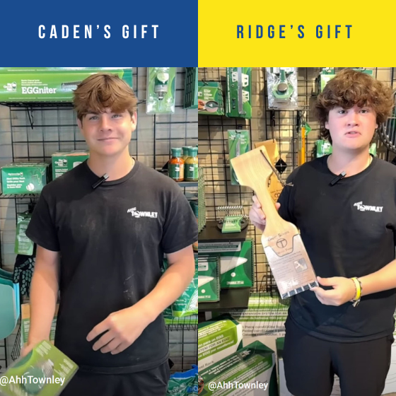 Caden and Ridge Pick a Father's Day Gift