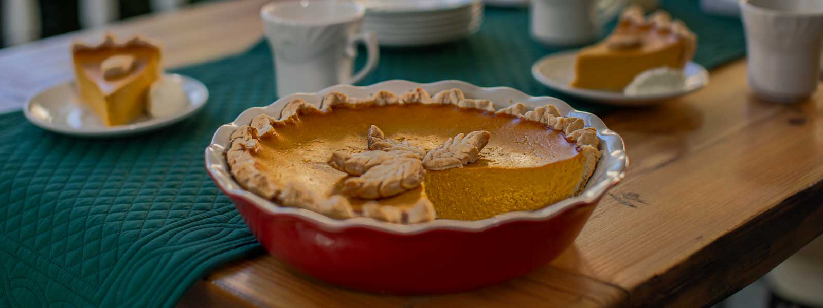Pumpkin Pie on the Big Green Egg | Townley Pool and Spa
