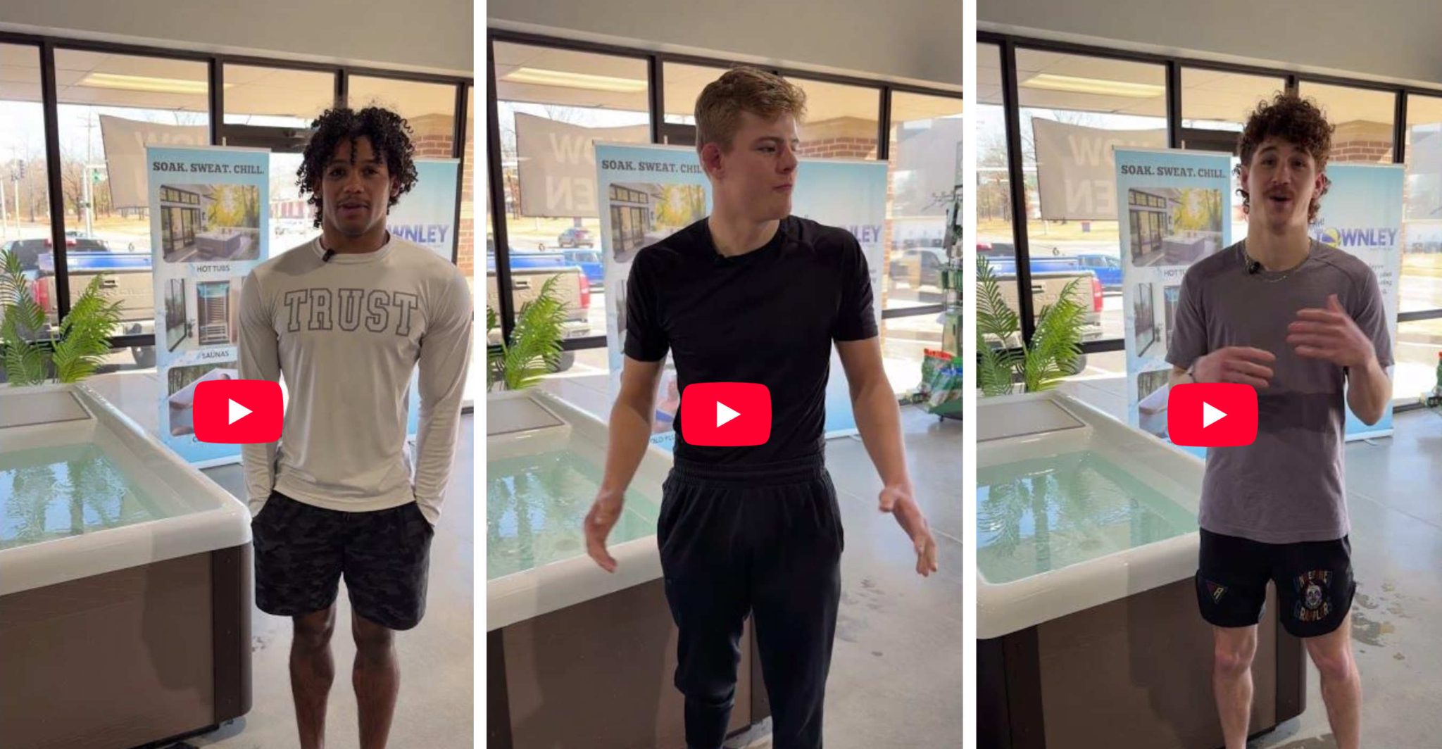 Eco Submission Grappling Crew Tries the Cold Plunge & Sauna